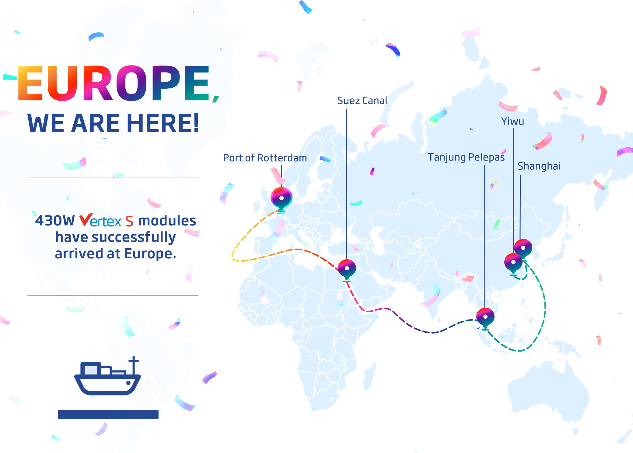 Trina Solar | Vertex S Shipping